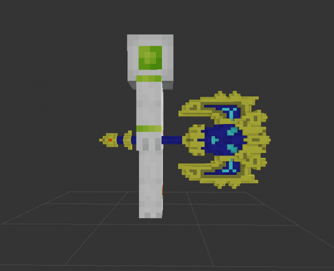 Custom 3D Axe Model (3) (Retextured) Minecraft Texture Pack