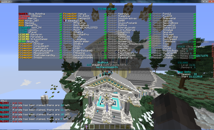 Titan Cloud Minecraft Server