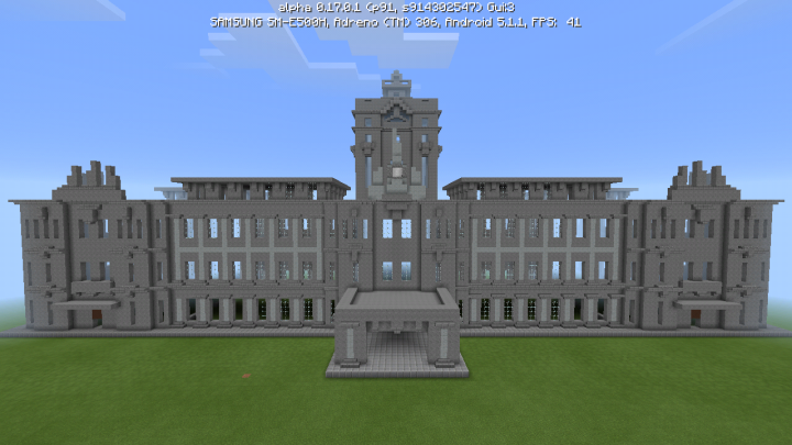 University of Santo Tomas Main Building Minecraft Map