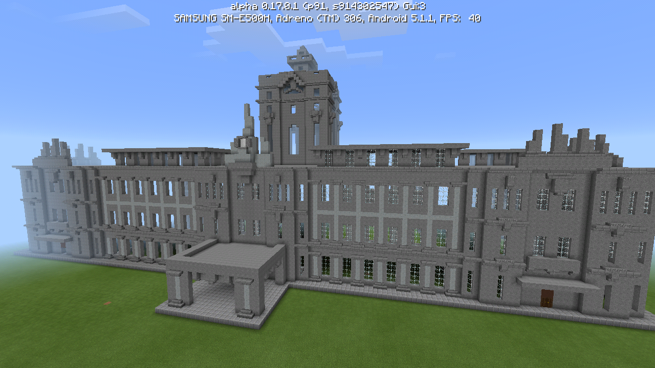 University of Santo Tomas Main Building Minecraft Map