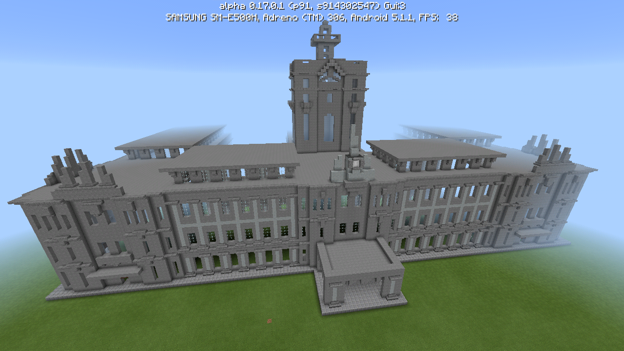 University of Santo Tomas Main Building Minecraft Map