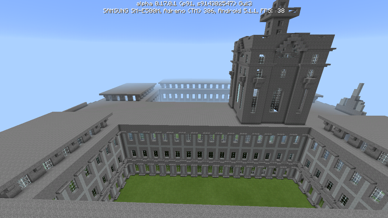 University of Santo Tomas Main Building Minecraft Map