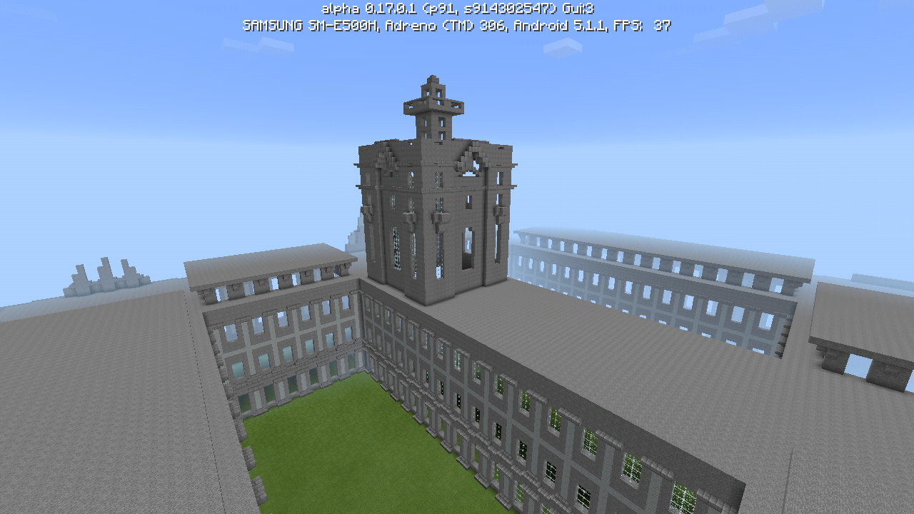 University of Santo Tomas Main Building Minecraft Map