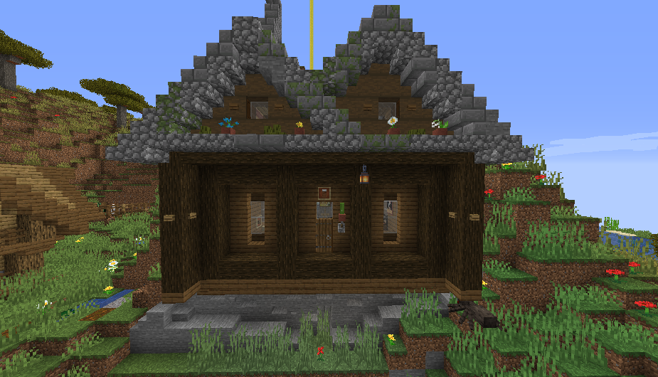 Minecraft - Mountain Side House Minecraft Map