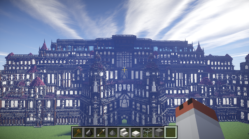 My purple mansion Minecraft Map