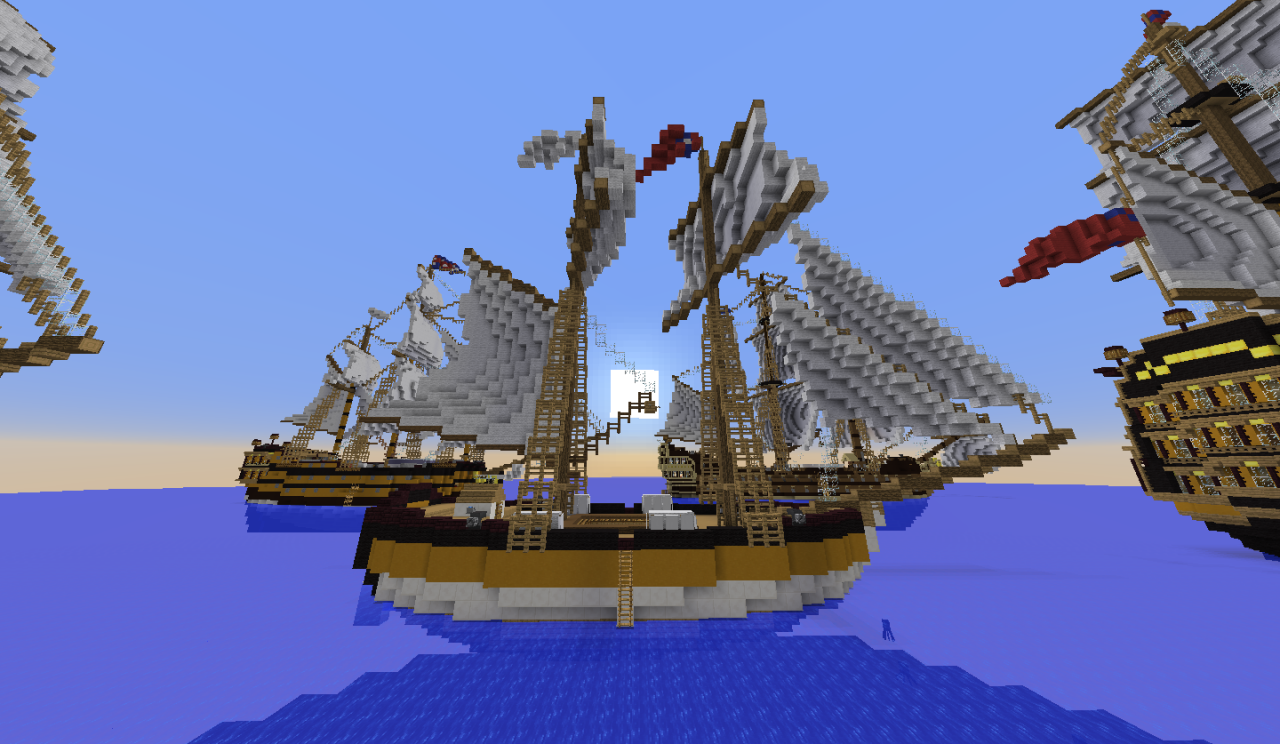 British Fleet Minecraft Map