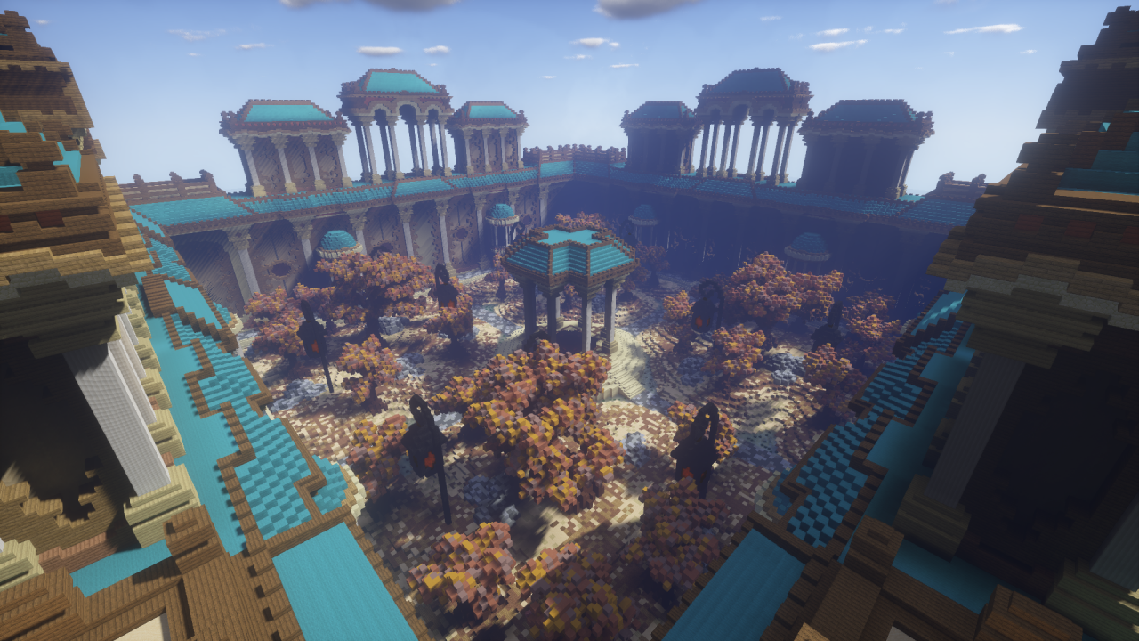 Spawn ¤Vunelia¤ Megabuild by Smaqi Production [CINEMATIC] Minecraft Map