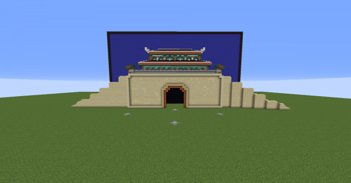 Namdaemun (Sungnyemun) Seoul, South Korea Minecraft Map