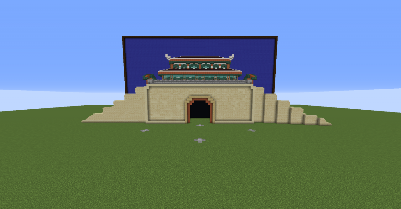 Namdaemun (Sungnyemun) Seoul, South Korea Minecraft Map