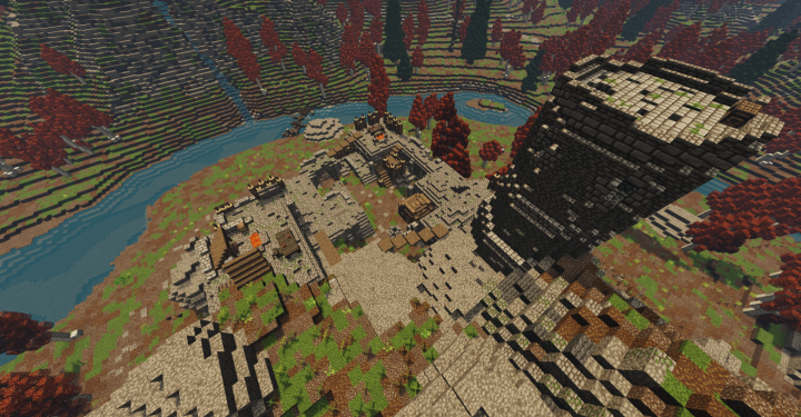 Treva's Watch, imperial fort (skyrim TES) Minecraft Map