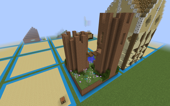 Dirt Castle Minecraft Map