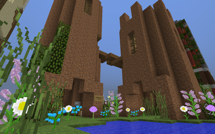 Dirt Castle Minecraft Map