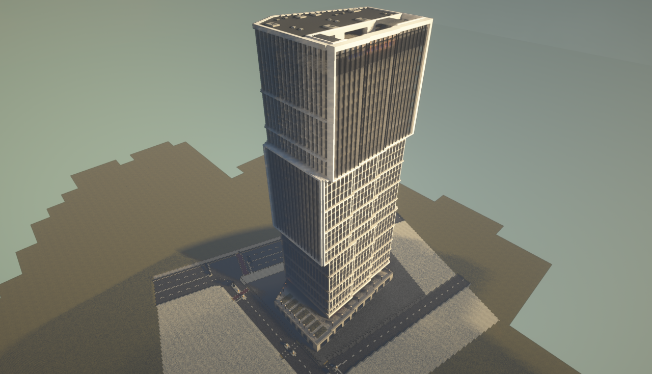 MINDET 6 Modern Skyscraper (interior wip) Minecraft Map