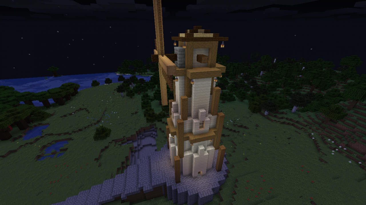 Large Windmill Minecraft Map