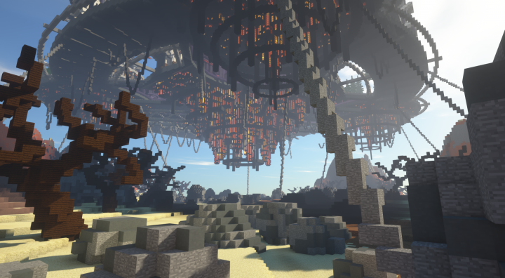 Cosmic Warzone - Spawn (Remastered) Minecraft Map