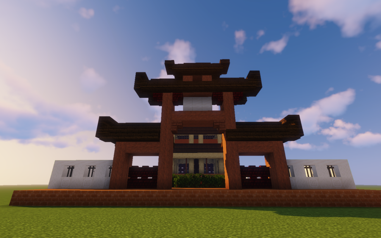 Chinese buddha temple Minecraft Map