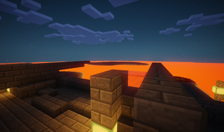 Alien planet Minecraft Map