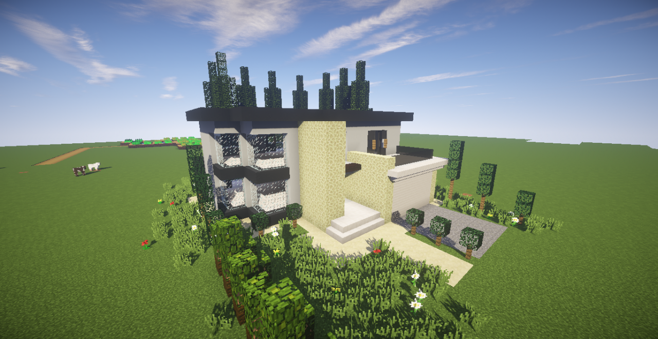 Modern House Los Angeles Minecraft Map