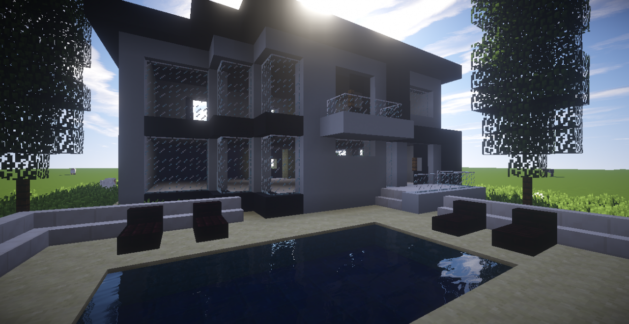 Modern House Los Angeles Minecraft Map