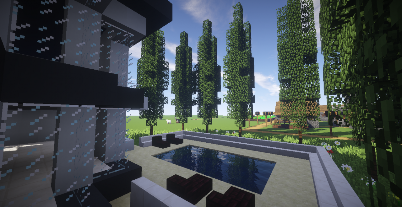 Modern House Los Angeles Minecraft Map