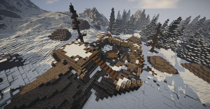 Fort Fellhammer, Imperial Fort (Skyrim TES) Minecraft Map