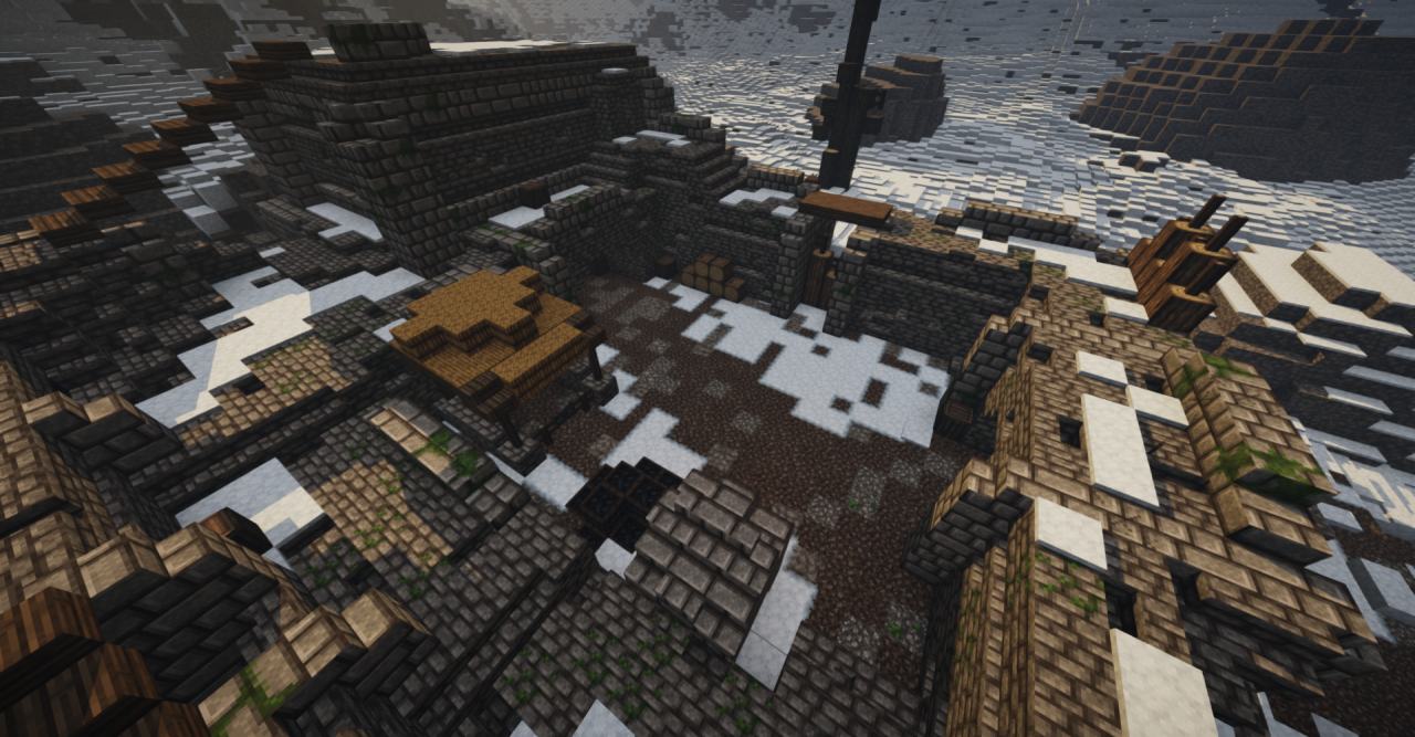 Fort Fellhammer, Imperial Fort (Skyrim TES) Minecraft Map