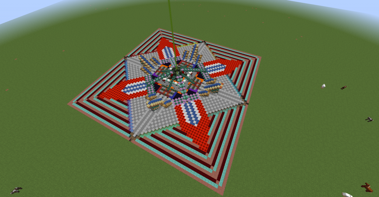 Giant ground art Minecraft Map