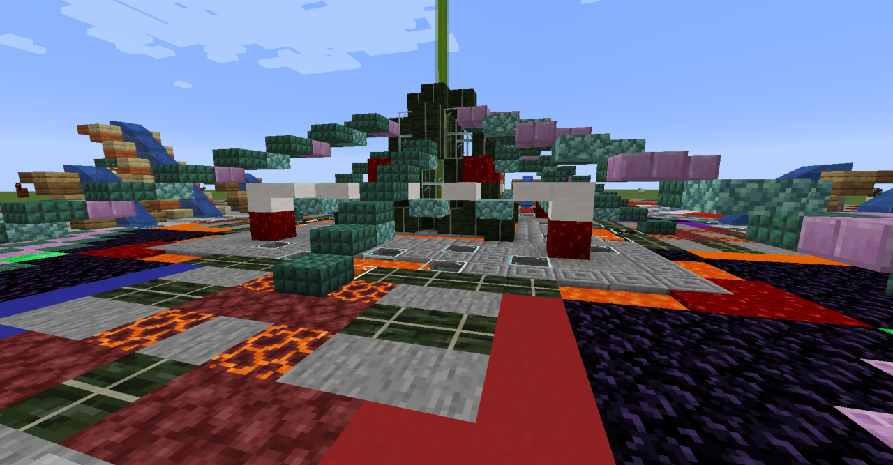 Giant ground art Minecraft Map