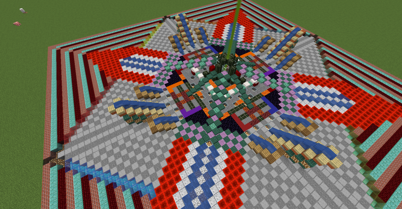 Giant ground art Minecraft Map
