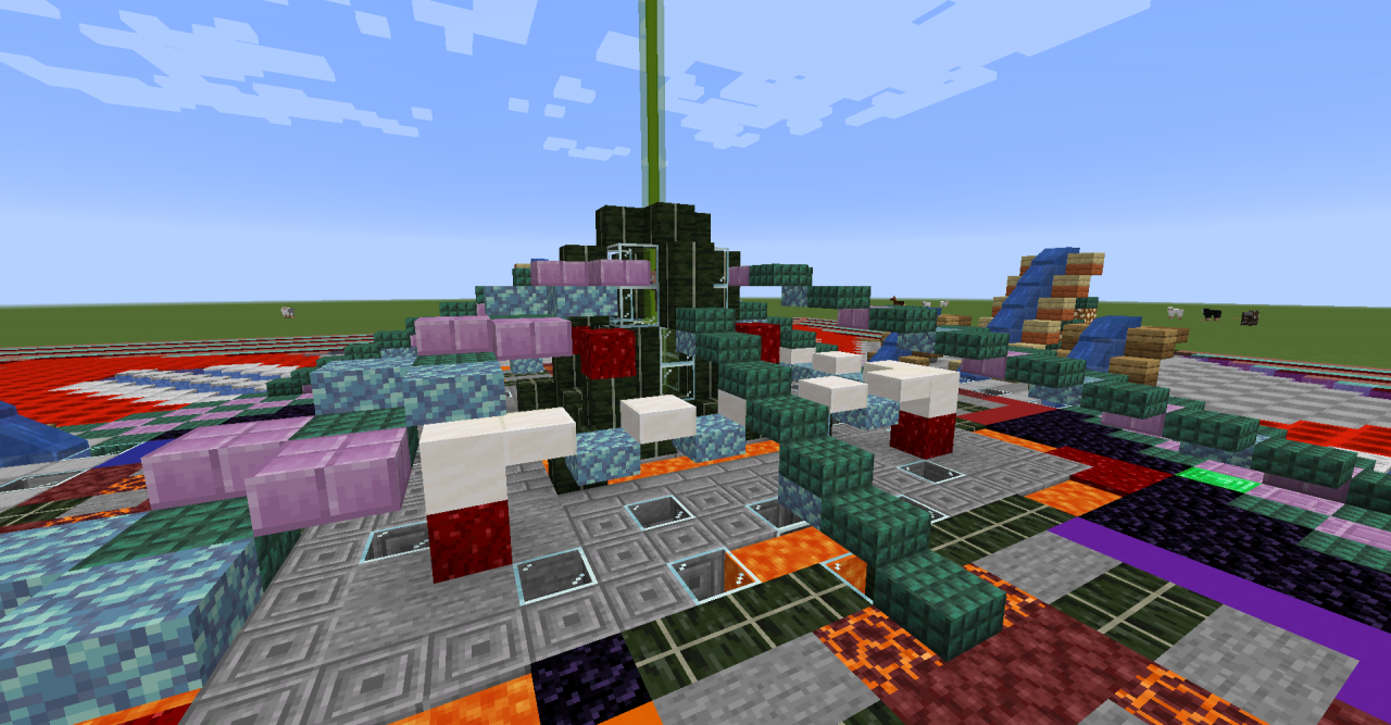 Giant ground art Minecraft Map