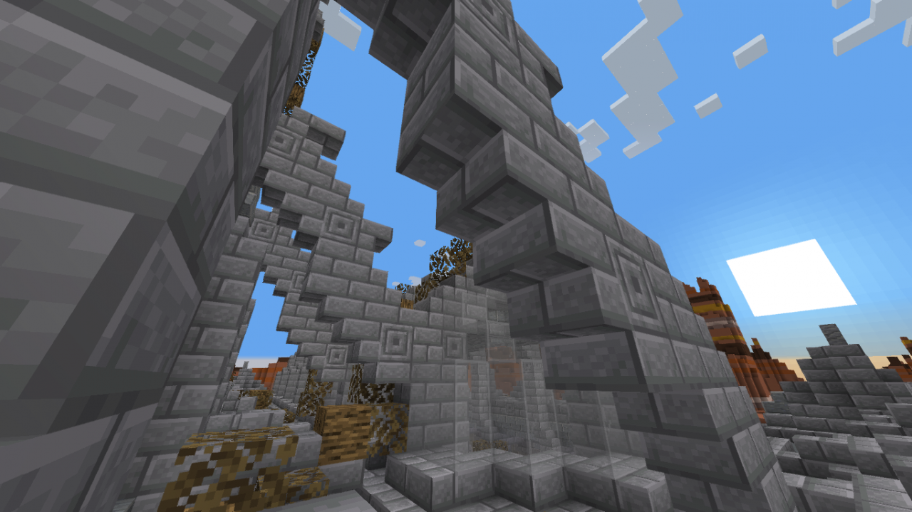 Mesa Monastery Minecraft Map