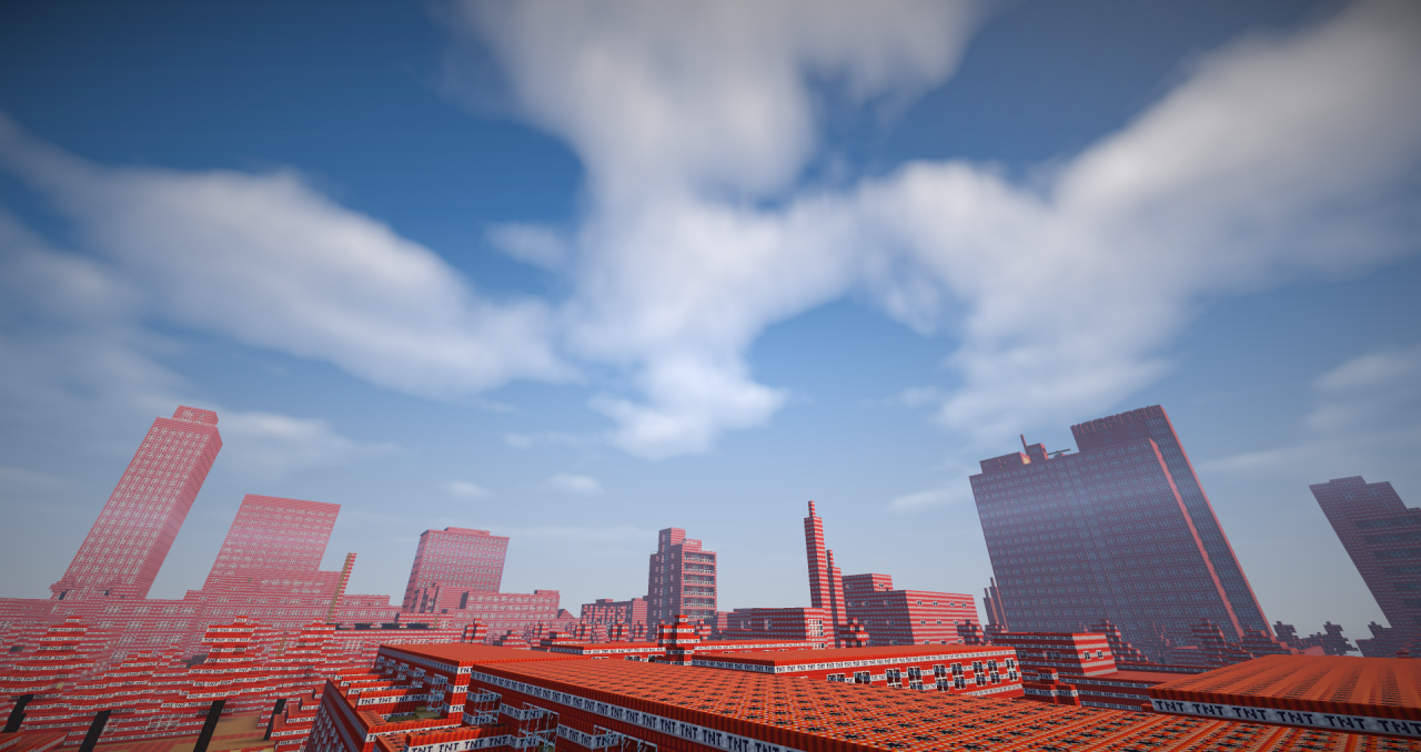 TNT CITY (alpha version) Minecraft Map