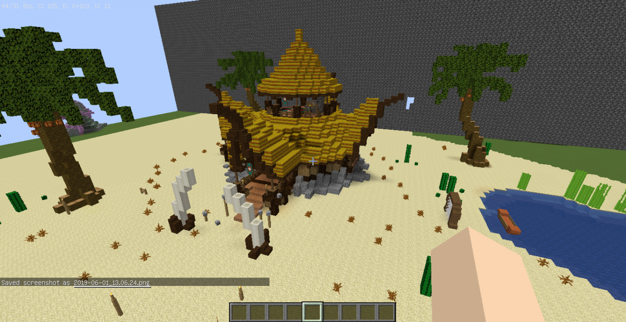 Troll chieftan hut Minecraft Map