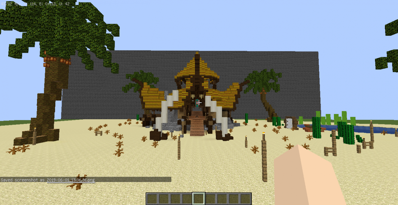 Troll chieftan hut Minecraft Map