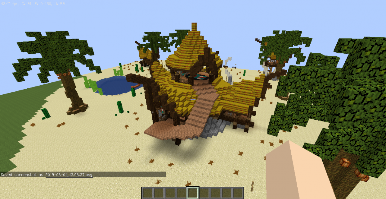 Troll chieftan hut Minecraft Map