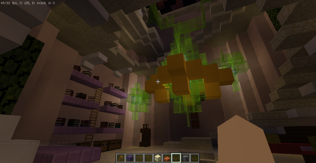 Blood elven sanctuary Minecraft Map