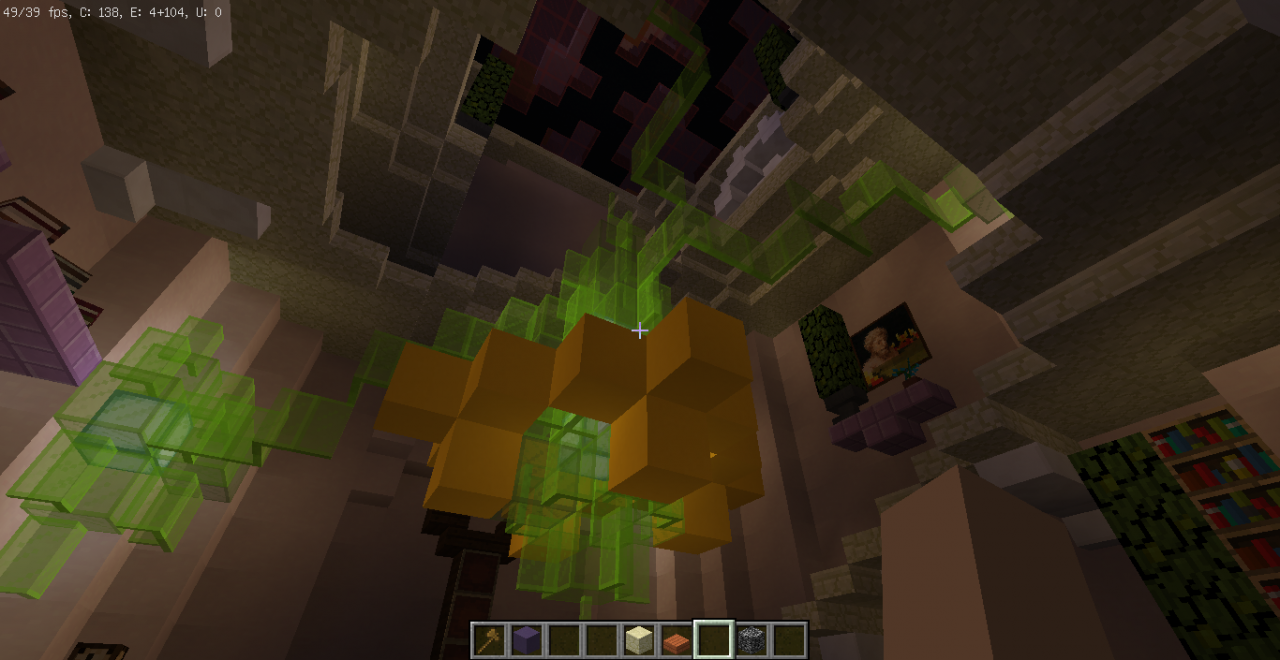 Blood elven sanctuary Minecraft Map