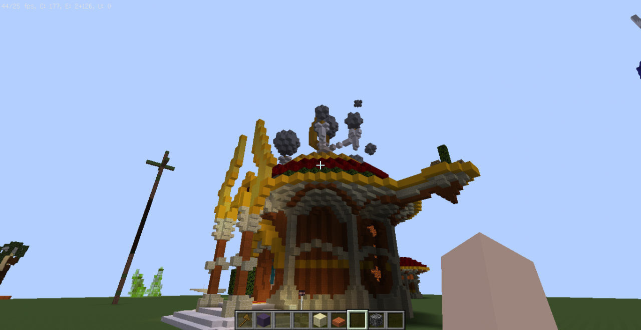 Blood elven sanctuary Minecraft Map