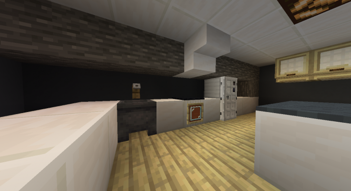 Modern Kitchen Minecraft Project