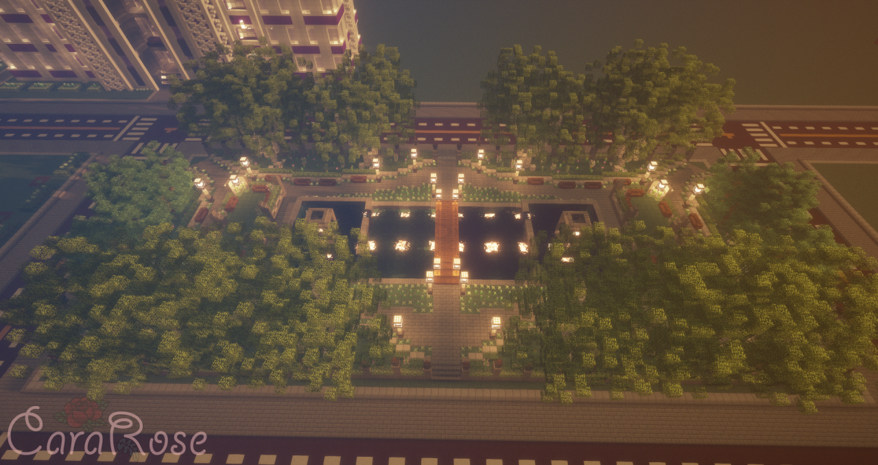 Symphony Square in DT-city Minecraft Map
