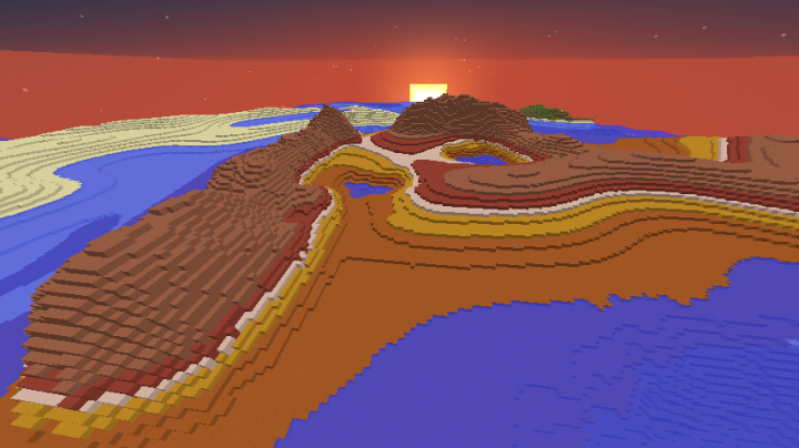 Region Biome Village Project Minecraft Map