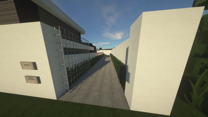 Modern Lakeside House (MODDED) Minecraft Map