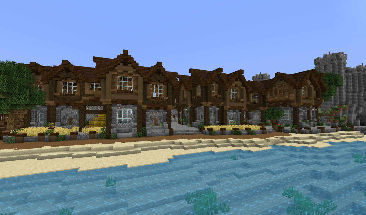 For The Crown city: Hazelguard Minecraft Map