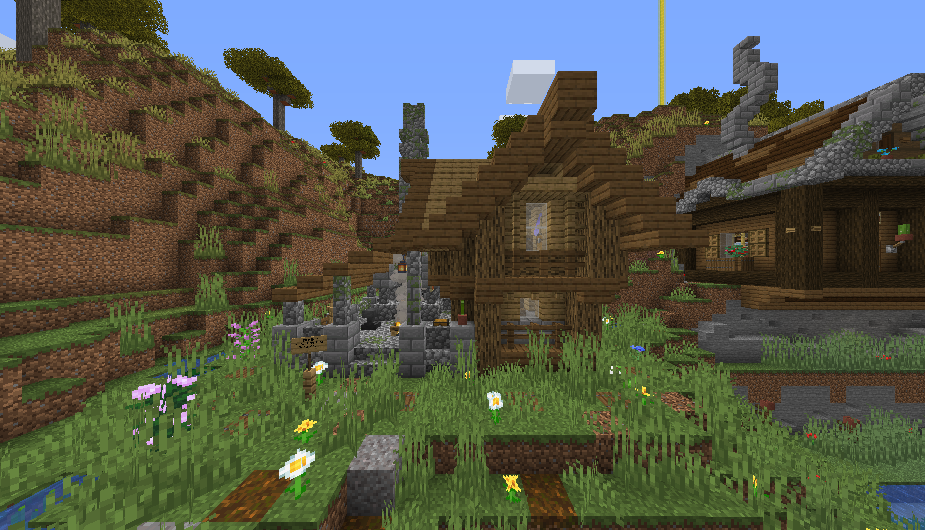 Minecraft - Mountain Side House Minecraft Map