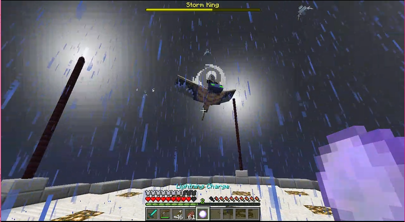 Storm King Boss Battle (Video attached) Minecraft Map