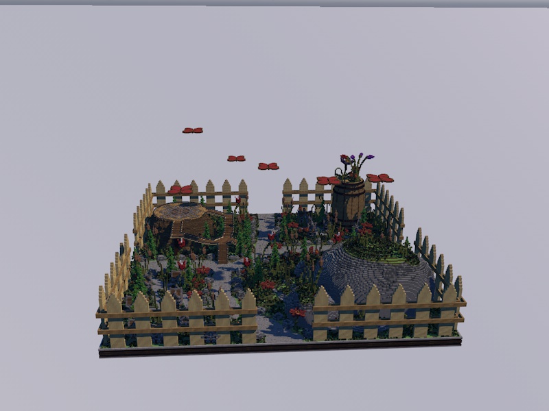 Lobby of factions Natural. Minecraft Map