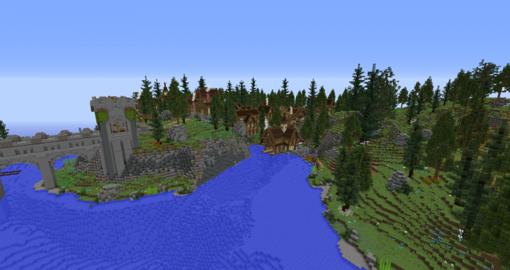 Stone Hill Fortress Minecraft Map