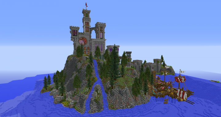 Stone Hill Fortress Minecraft Map