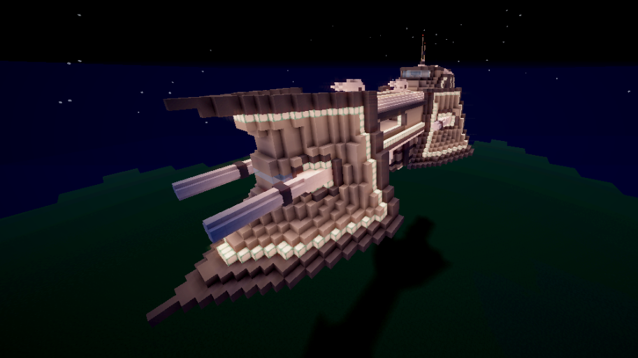 Starship crusader minecraft project Minecraft Map