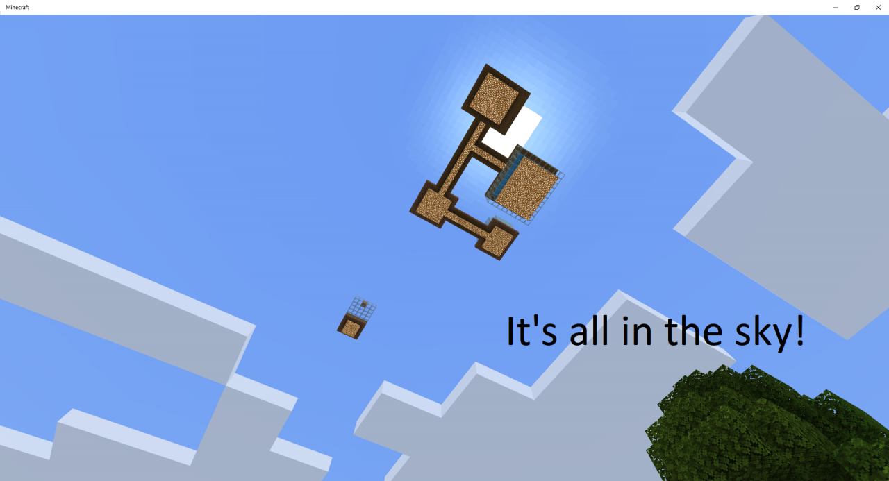 Project: Sky Minecraft Map